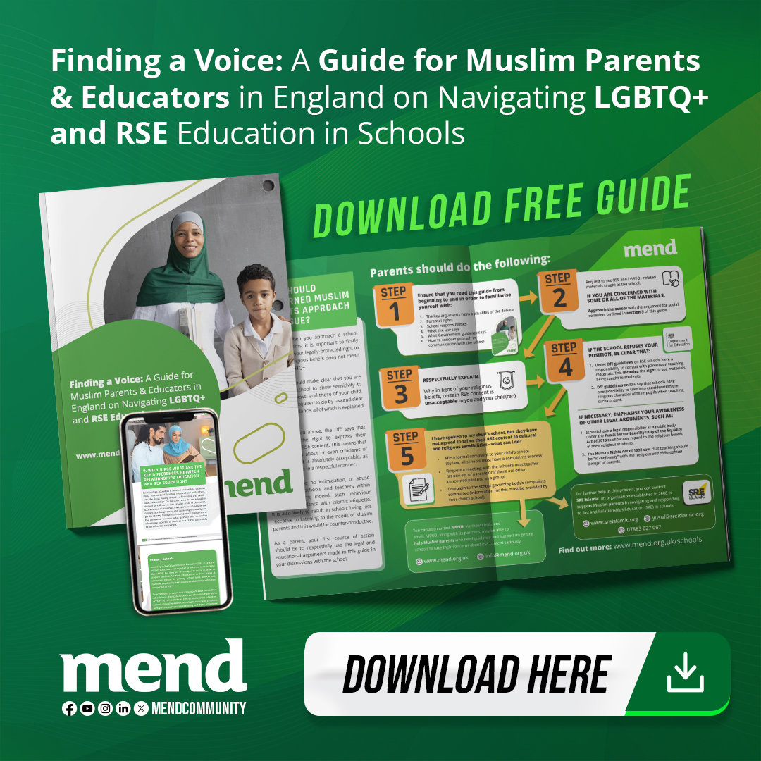 MEND Schools Resources - Muslim Engagement and Development